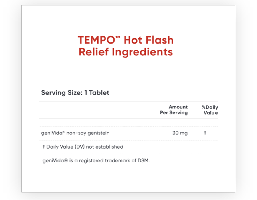 TEMPO™ Hot Flash – Pronova